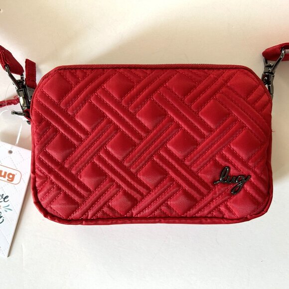 lug | Bags | Lug Coupe 2 Convertible Crossbody Bag Poppy Red Belt Bag ...